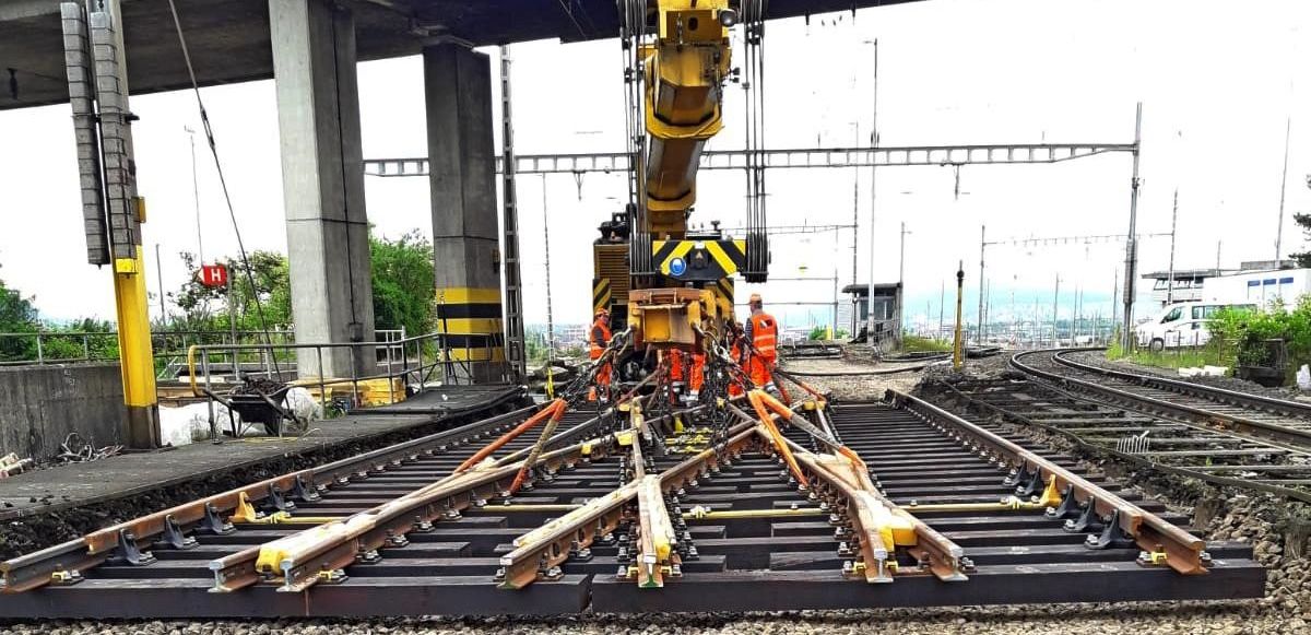 SBB Marshalling Yard Limmat Valley - Rhomberg Sersa